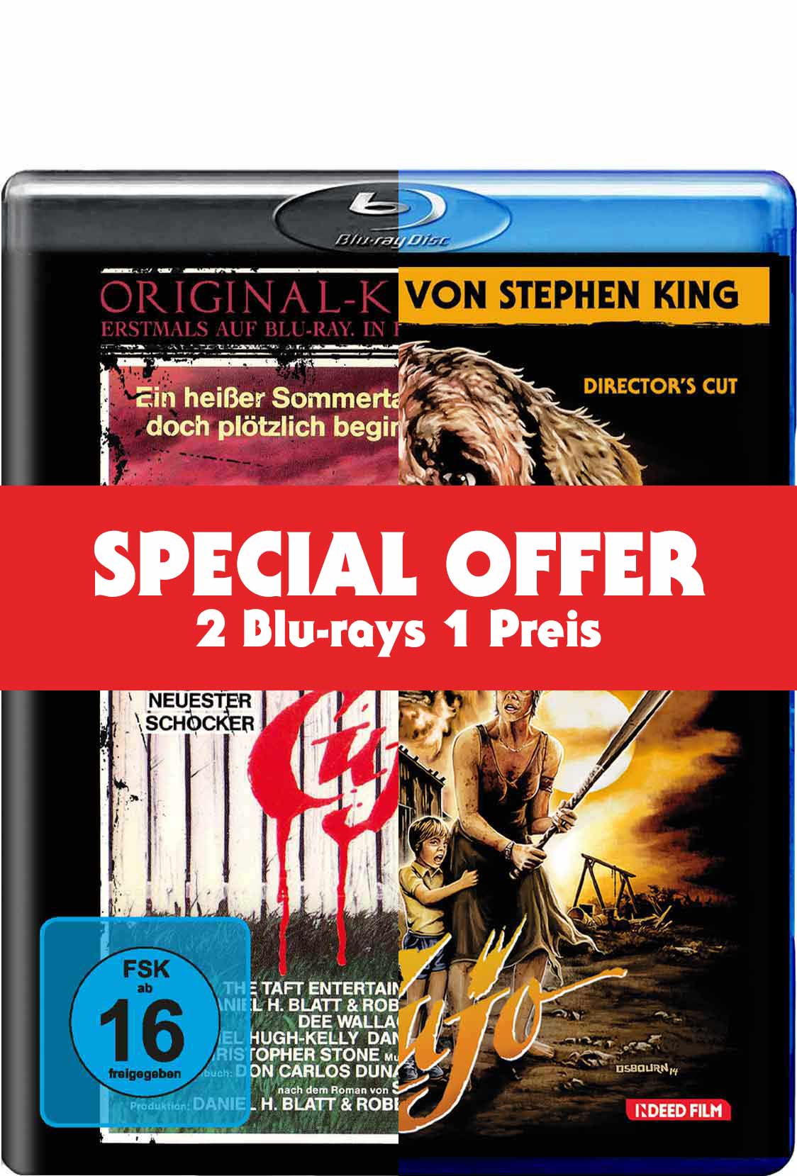 Stephen Kings Cujo Kinofassung + DC Set (2 x Blu-ray-Softbox) – indeedfilm